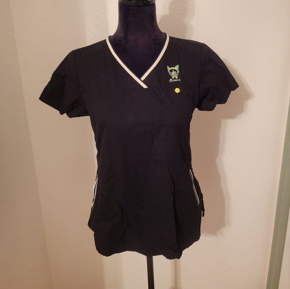 tokidoki | Tops | Tokidoki Cactus Cat Scrub Top | Poshmark